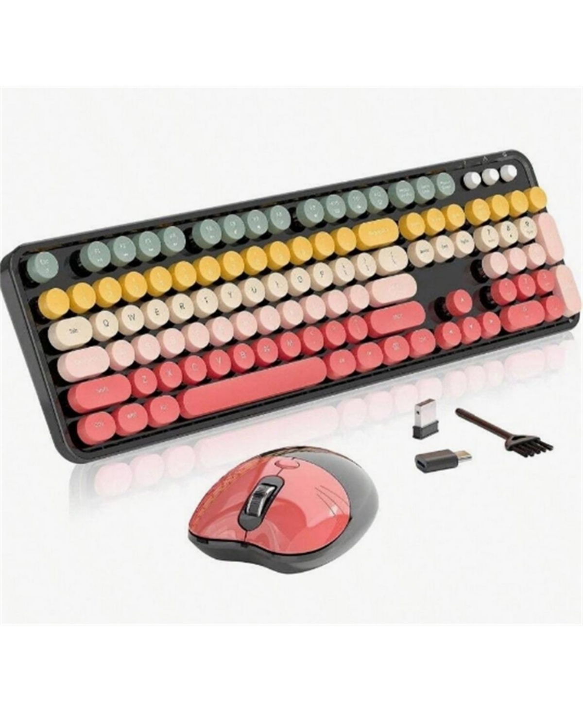 Click here for risokeys Wireless Keyboard and Mouse Set - 104 Rou... prices