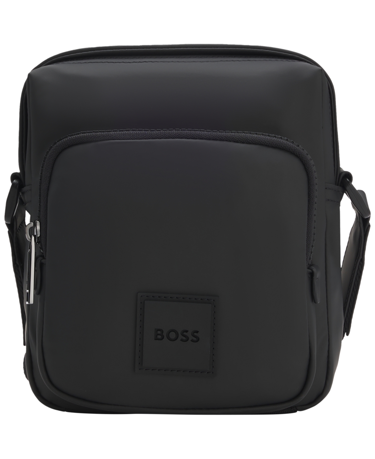 Click here for Hugo Boss Mens Two-Way Zipper Bag - Black prices