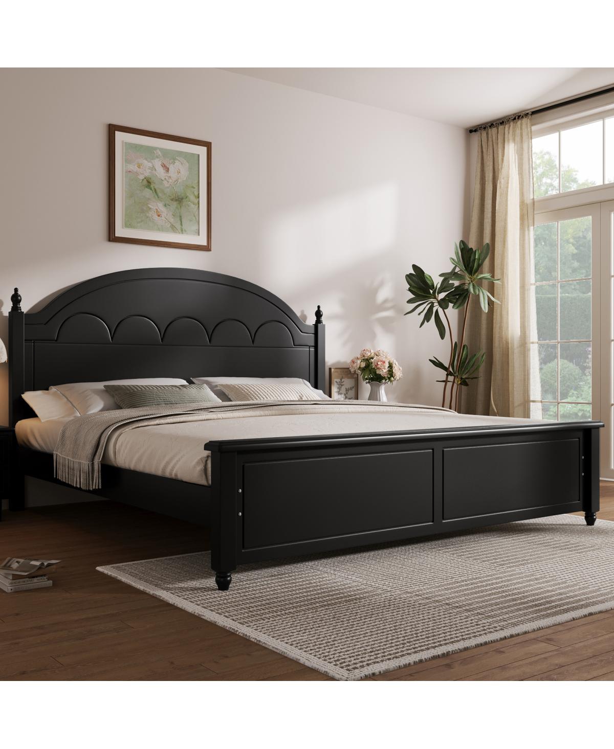 Click here for Streamdale Furniture King size Wooden Bed Frame wi... prices