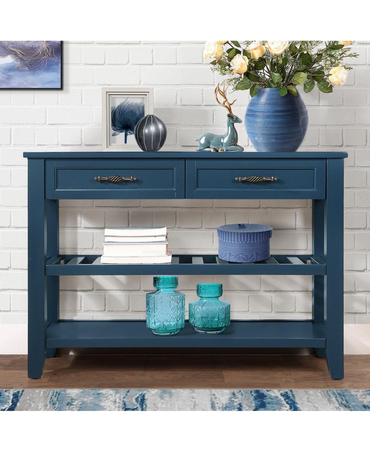 Click here for Streamdale Furniture Mid-Century 42 Solid Wood Con... prices