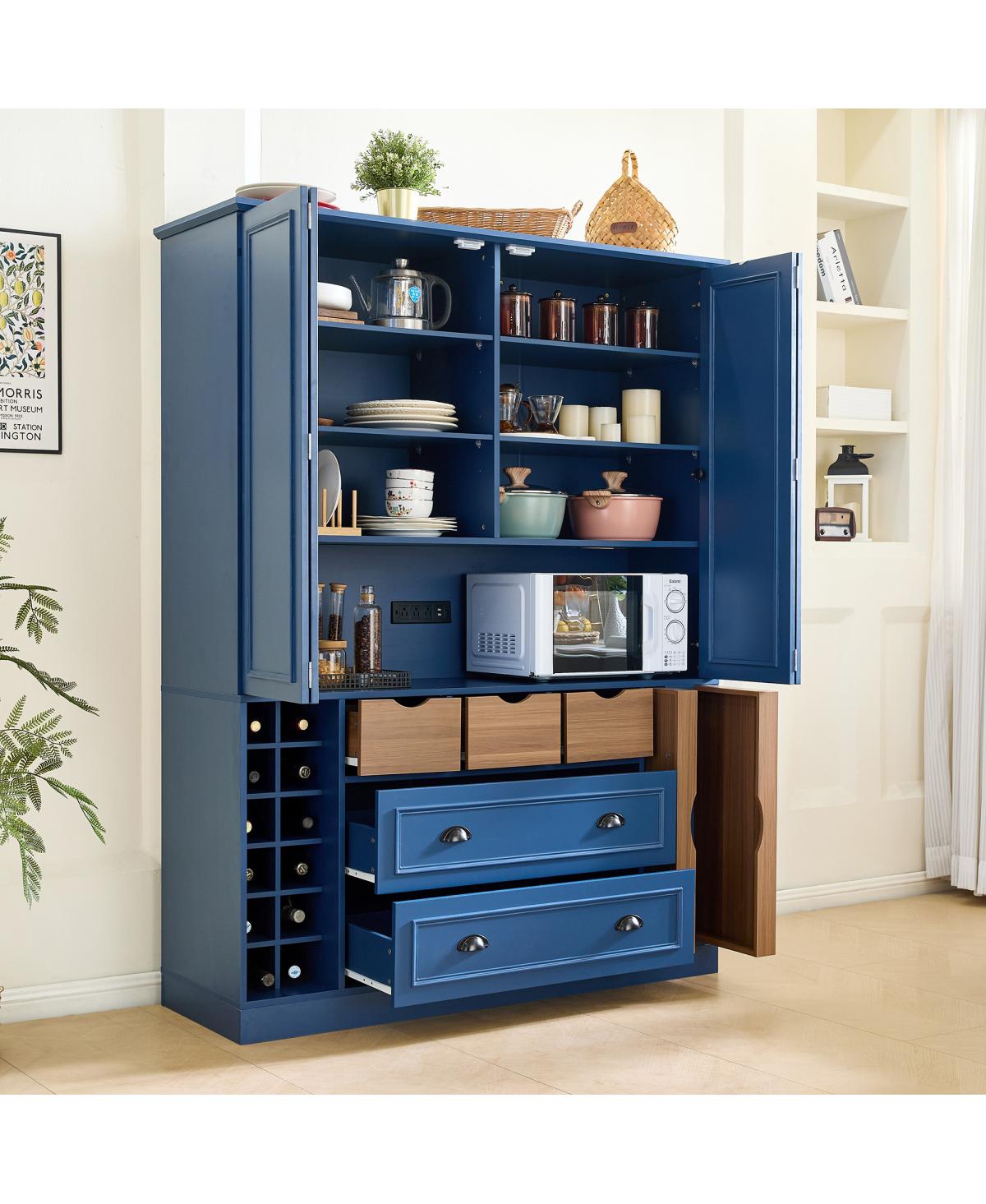 Click here for Streamdale Furniture Farmhouse 71H Large Kitchen P... prices