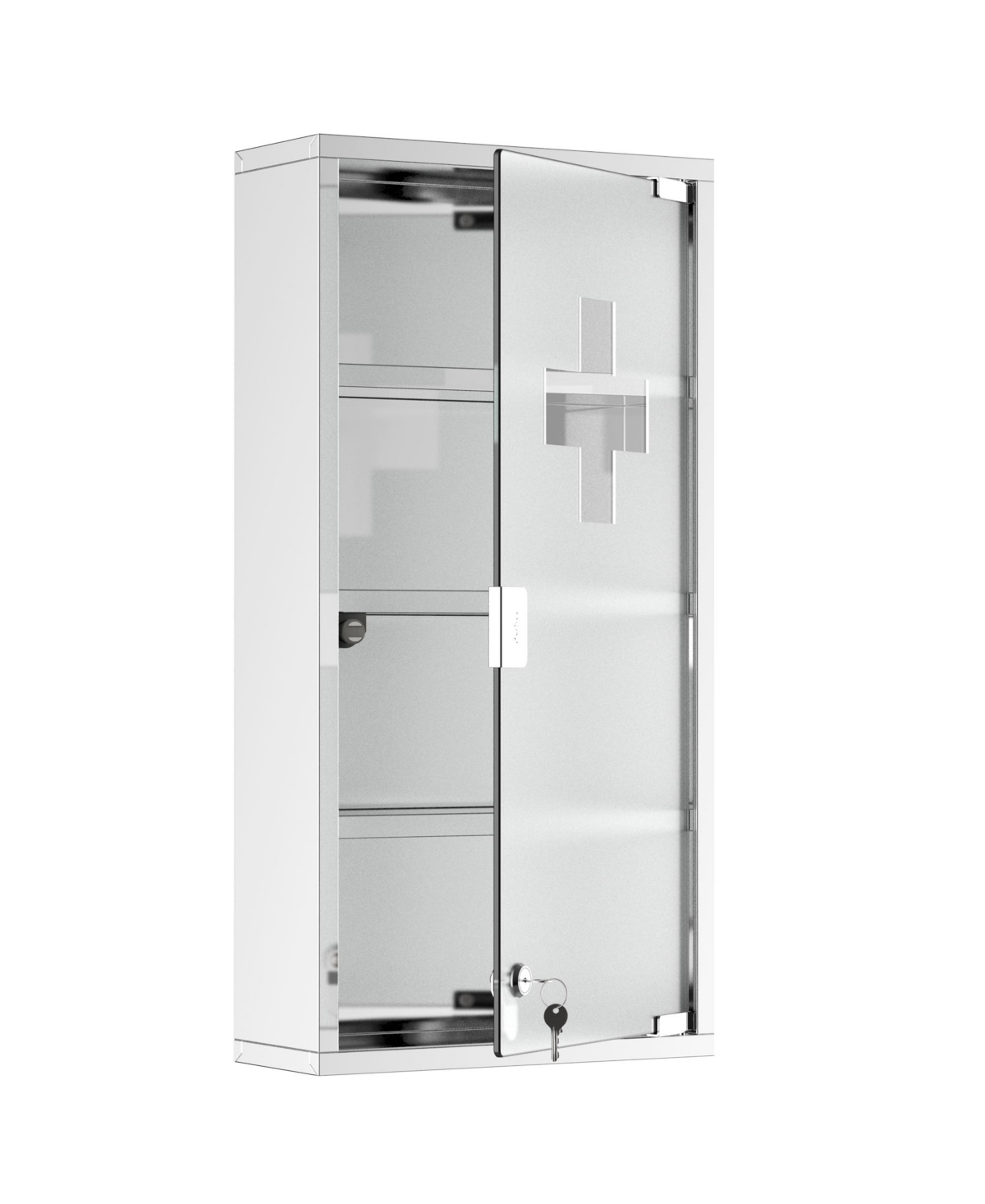 Click here for Midola Wall Mounted Medicine Cabinet with 4 Tier S... prices