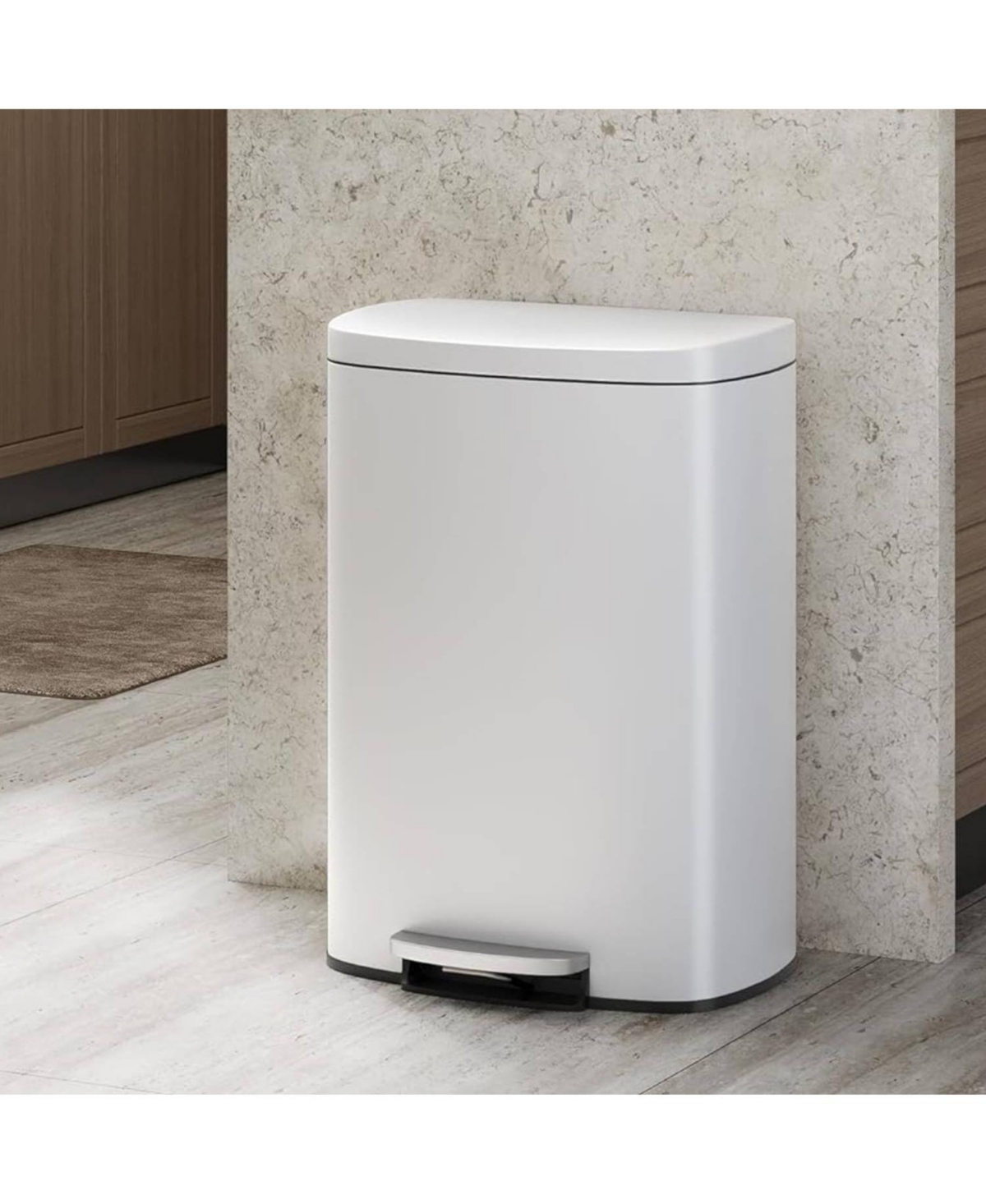Click here for gaomon 13 Gal Stainless Steel Step-On Garbage Bin... prices