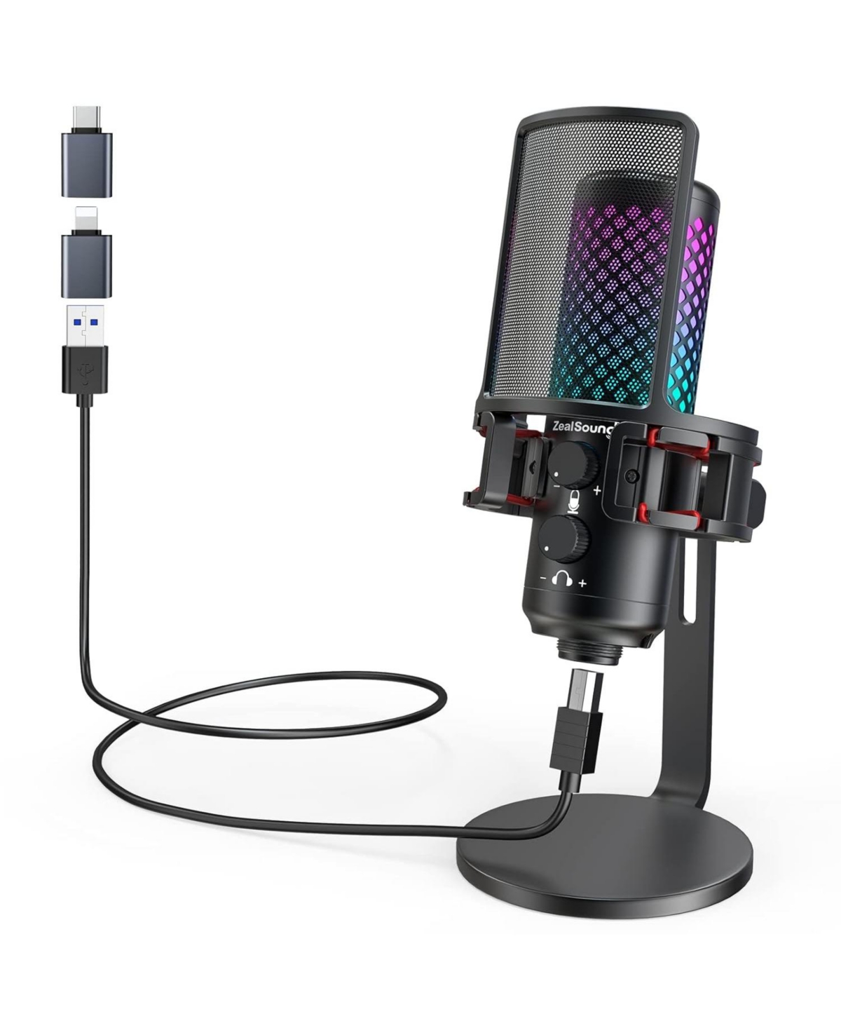Click here for ZealSound Usb Microphone for Phone and Pc  Rgb Gam... prices