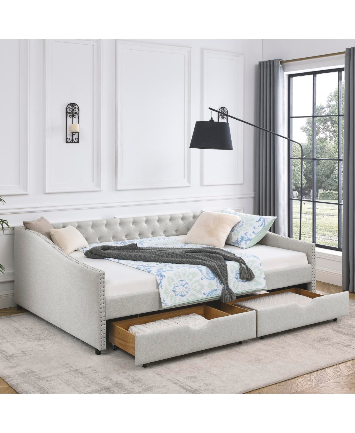 Click here for Streamdale Furniture Tufted Upholstered Queen Dayb... prices