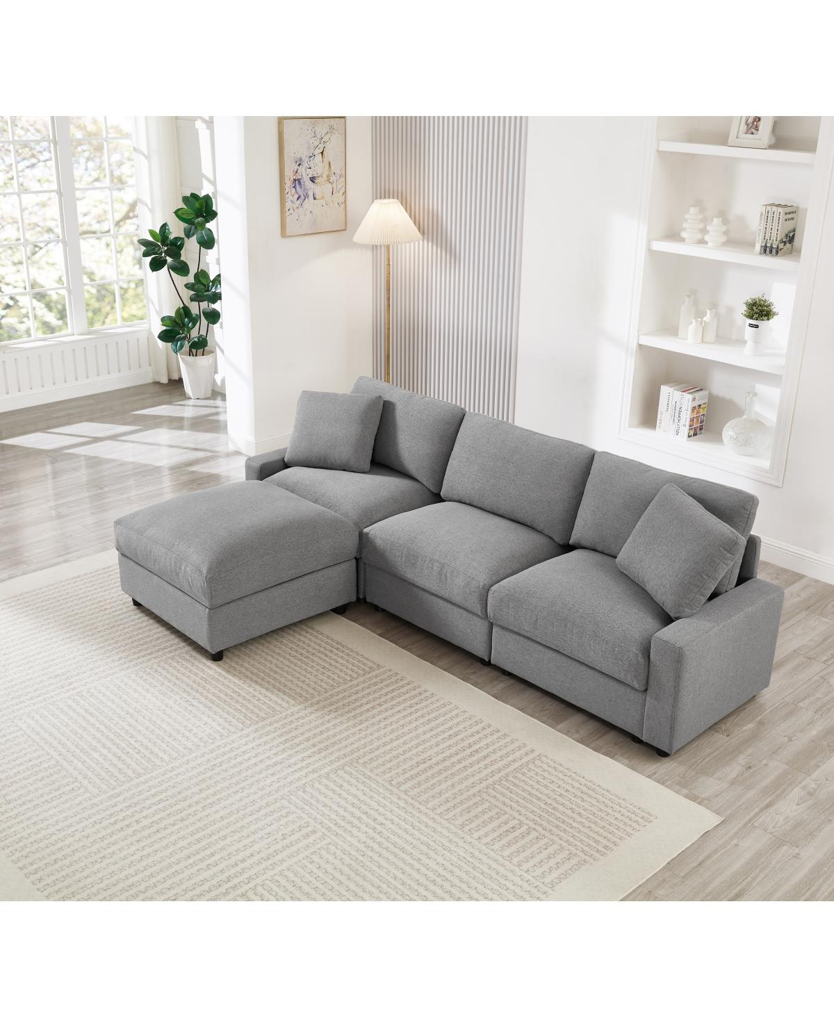Click here for Streamdale Furniture 103.54 L-Shaped Modular Secti... prices