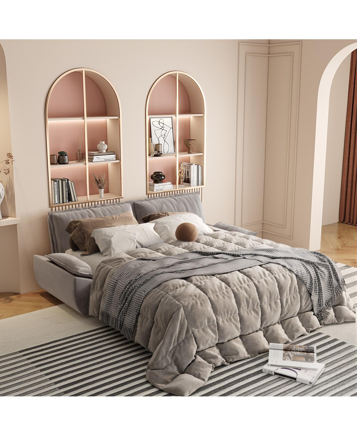 Click here for Streamdale Furniture 73.2 3-in-1 Convertible Velve... prices