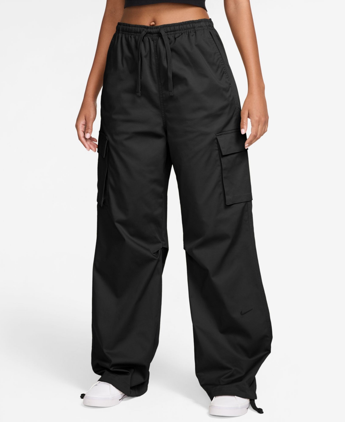 Click here for Nike Womens Woven Cargo Pants - Black prices