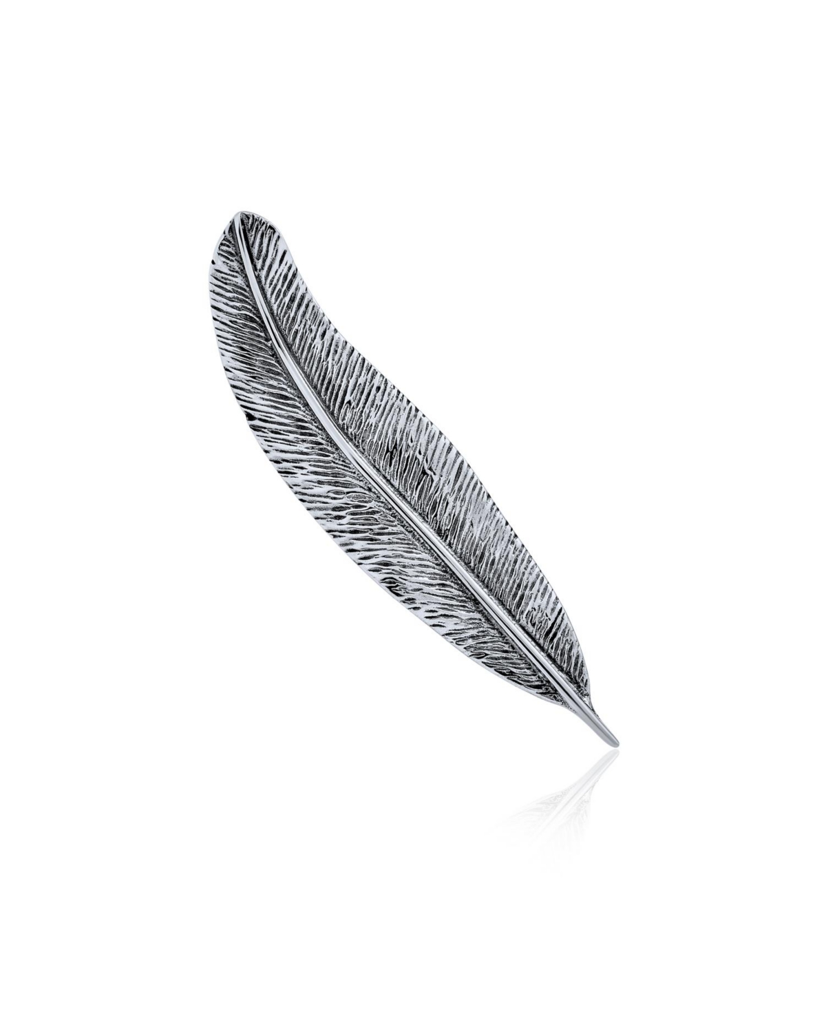 Click here for Bling Jewelry Fine Quill Feather Leaf Brooch Pin O... prices
