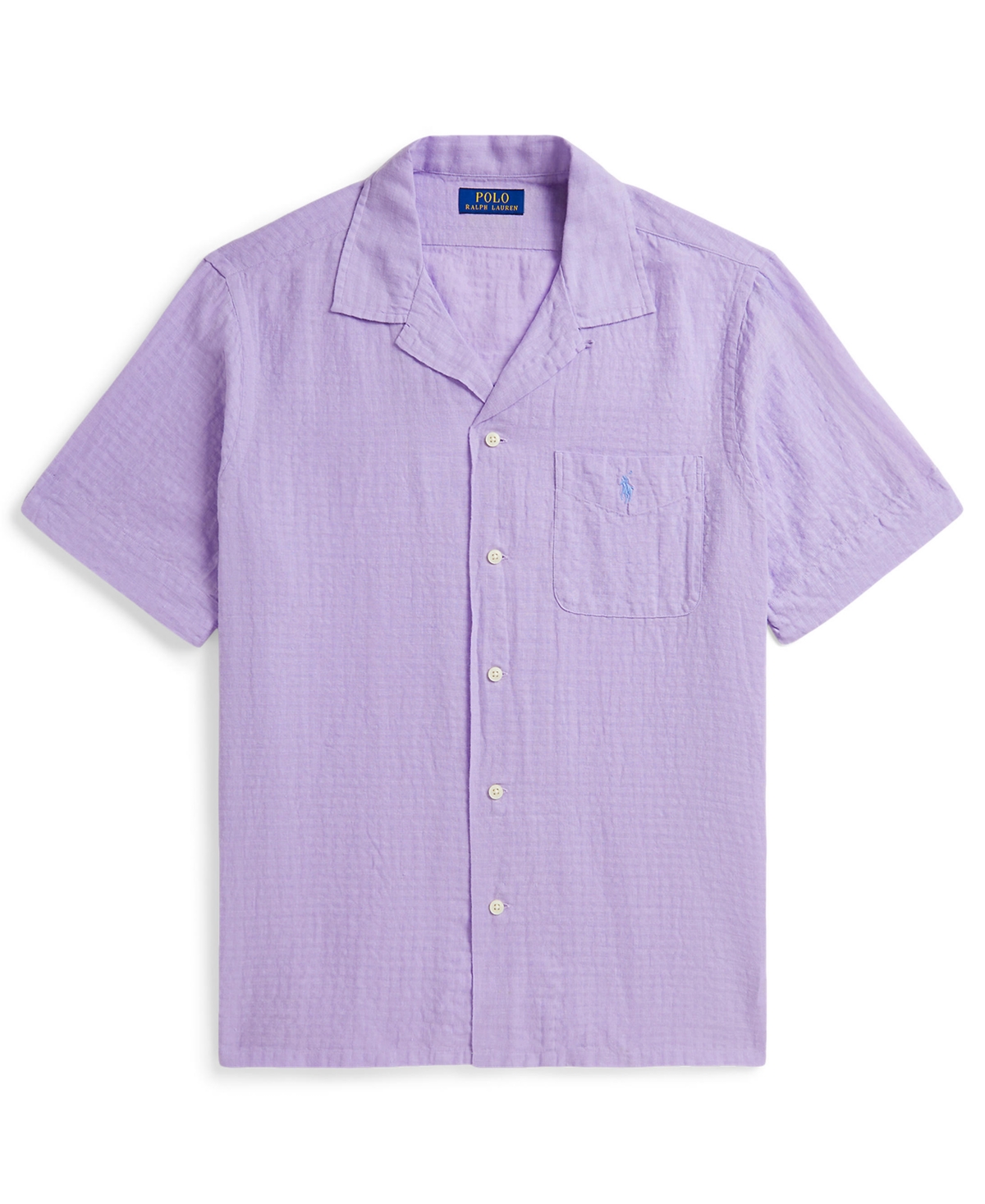 Click here for Polo Ralph Lauren Mens Camp Collar Shirt - Powder... prices