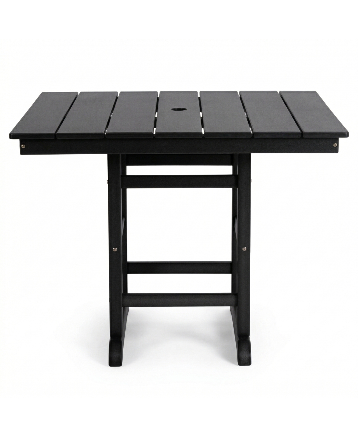 Click here for Streamdale Furniture 37.8 Square Black Hdpe Foldin... prices