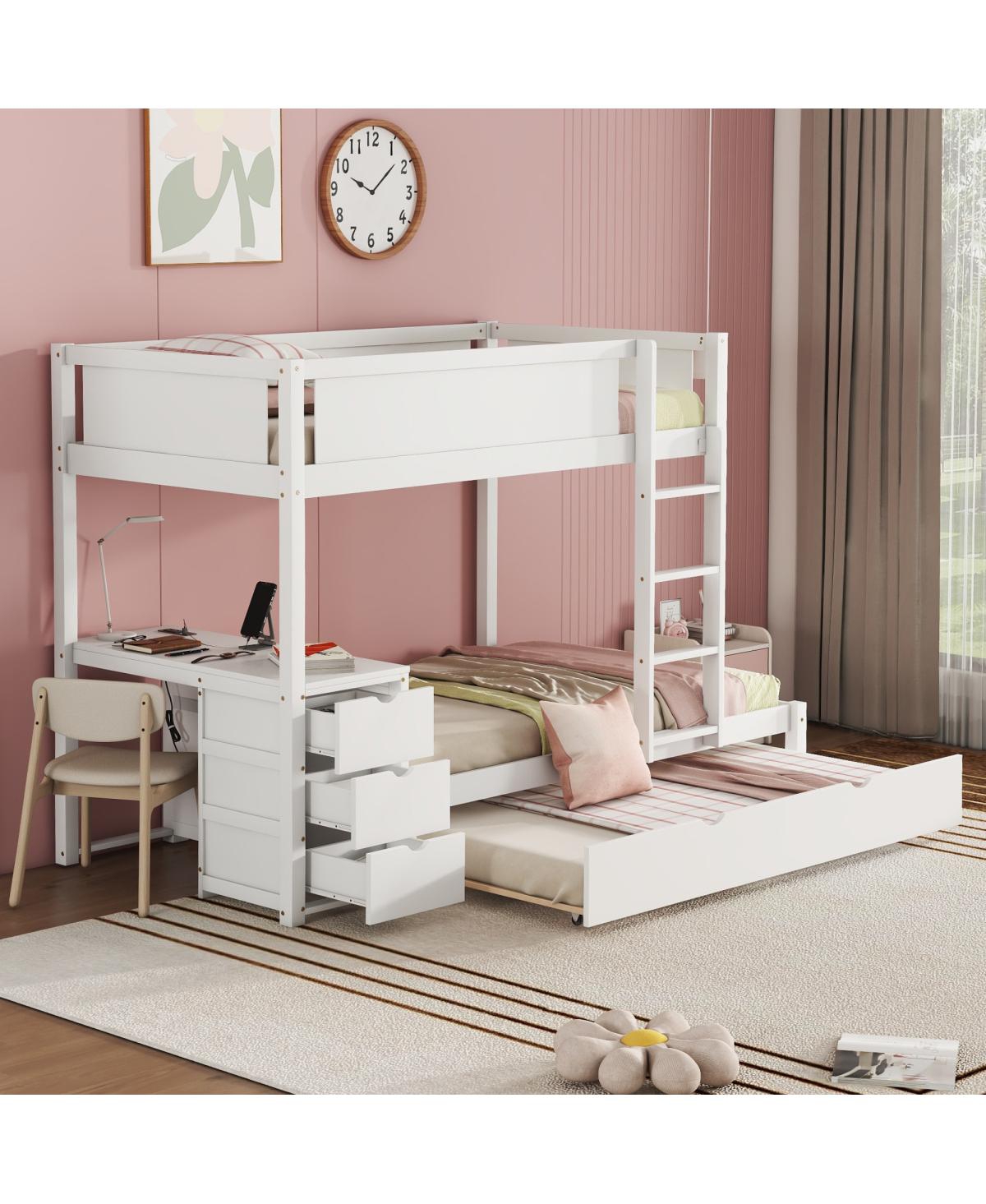 Click here for Streamdale Furniture Twin-Over-Twin Bunk Bed with... prices