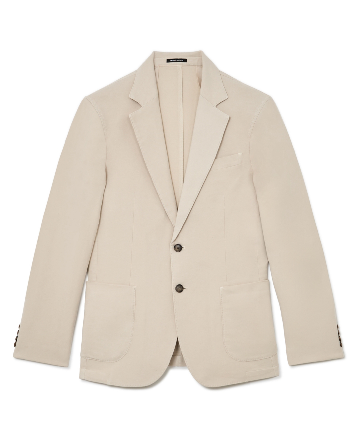 Click here for Reiss Mens Jason Garment-Dyed Pique Single-Breaste... prices