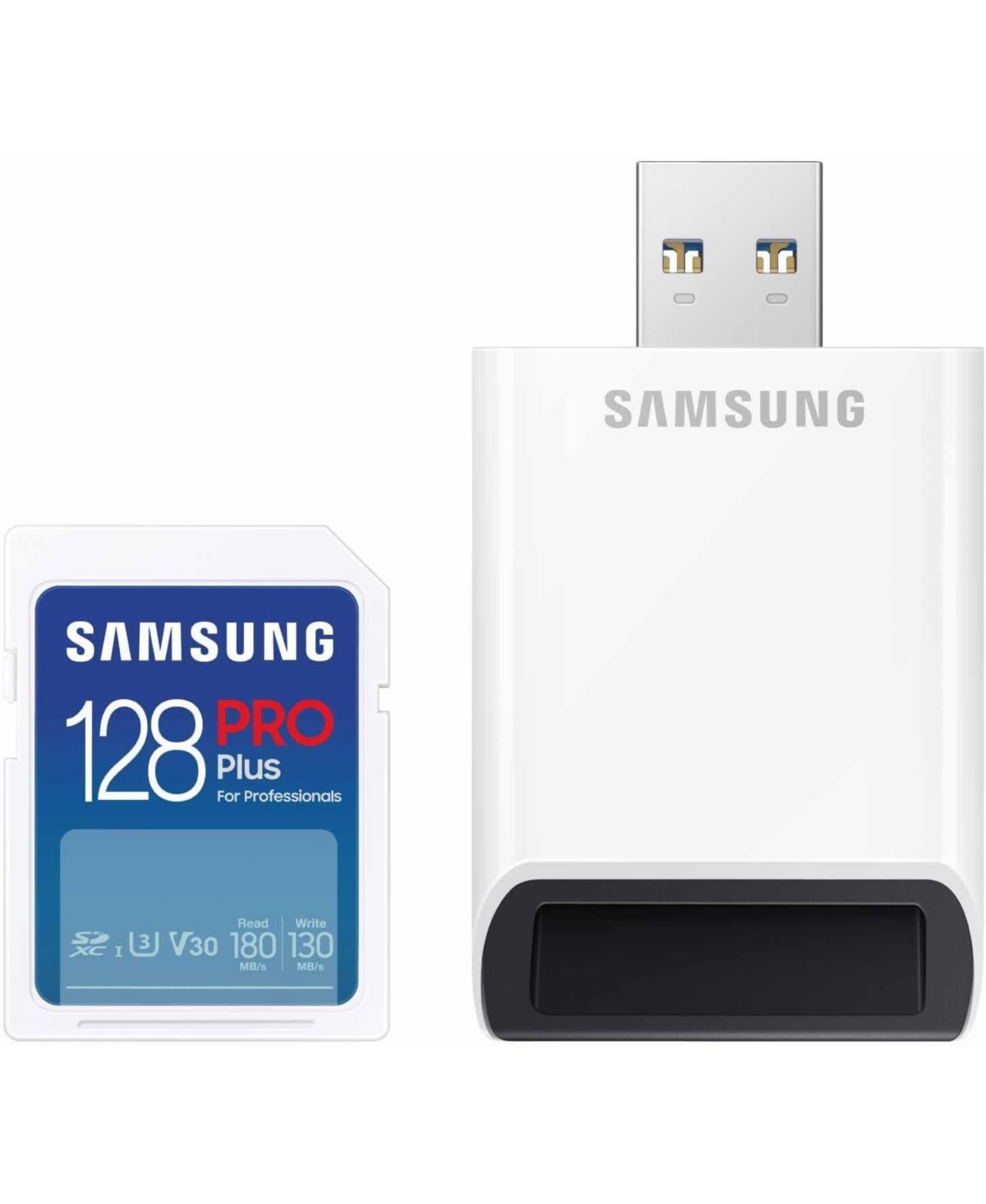 Click here for Samsung 128GB Pro Plus Sd Memory Card with Reader prices