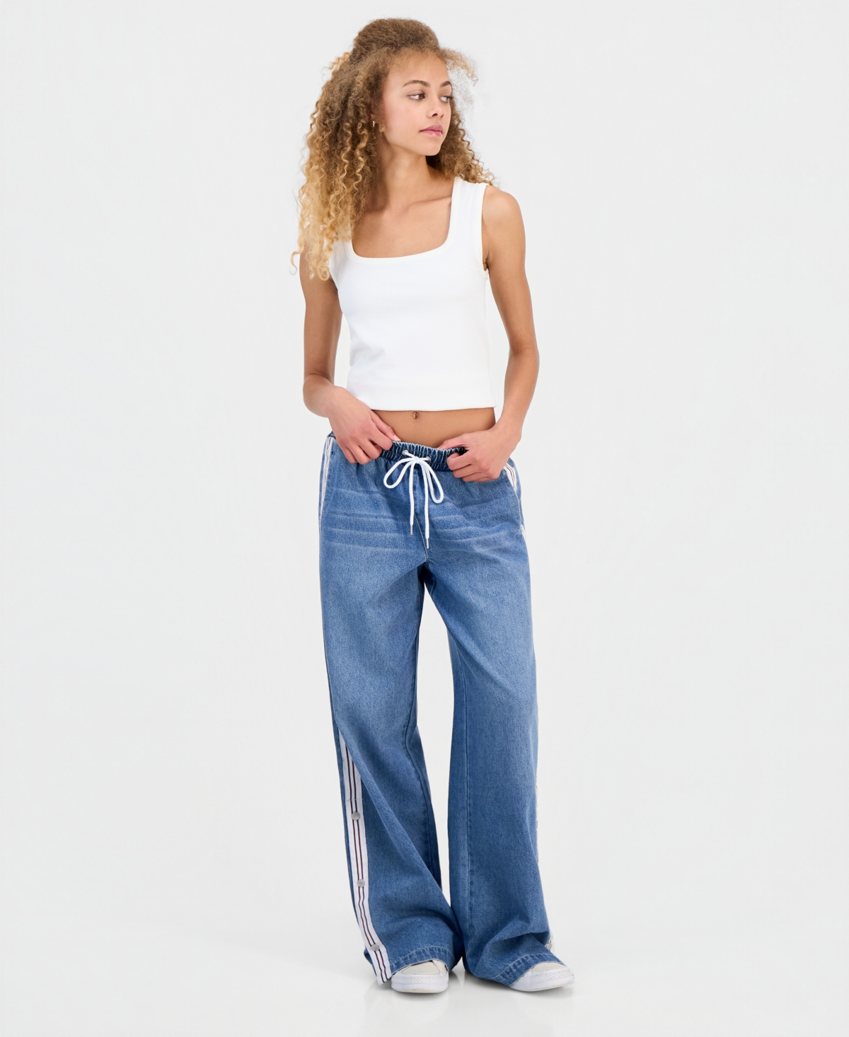 Click here for Madden Girl Juniors Pull-On High-Rise Wide-Leg Var... prices