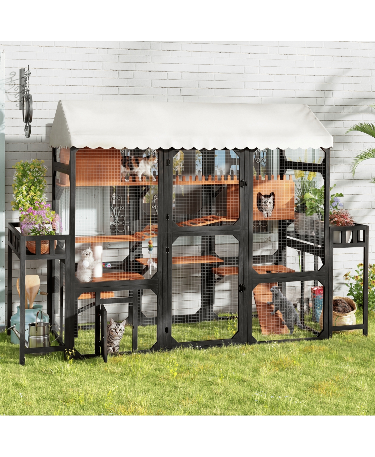 Click here for Streamdale Furniture Large Wooden Outdoor Catio wi... prices