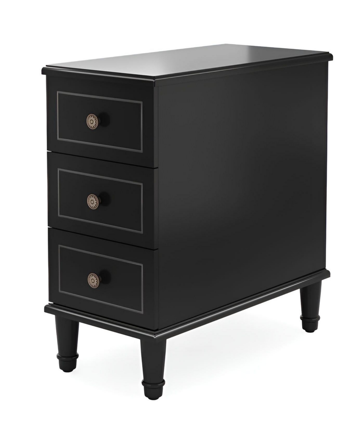 Click here for Slickblue Wood Nightstand with 3 Drawers Fully Ass... prices