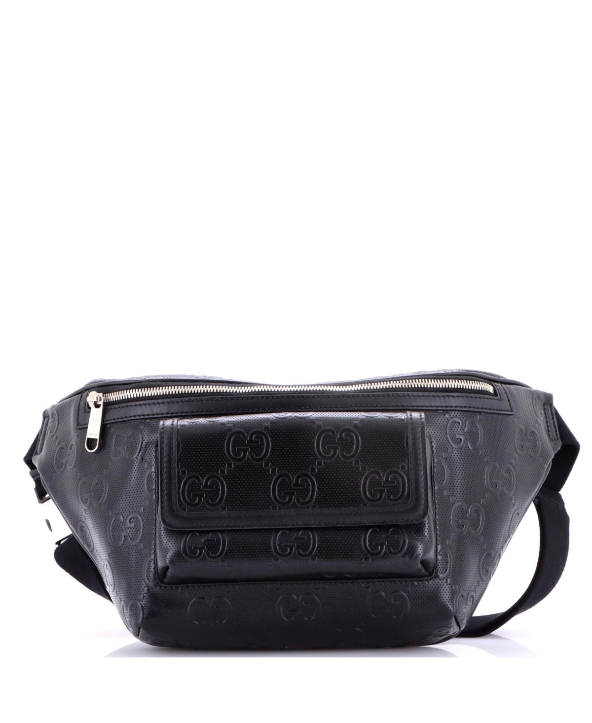 Click here for Pre-Owned Gucci Front Pocket Belt Bag Gg Embossed... prices