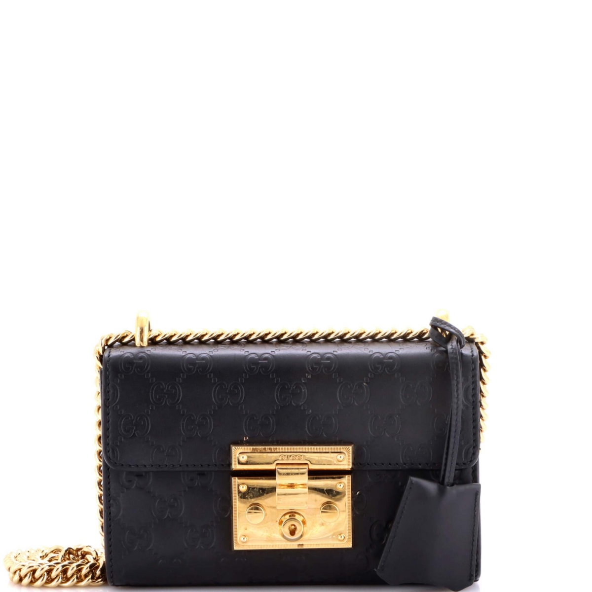 Click here for Pre-Owned Gucci Small Padlock Shoulder Bag Gucciss... prices