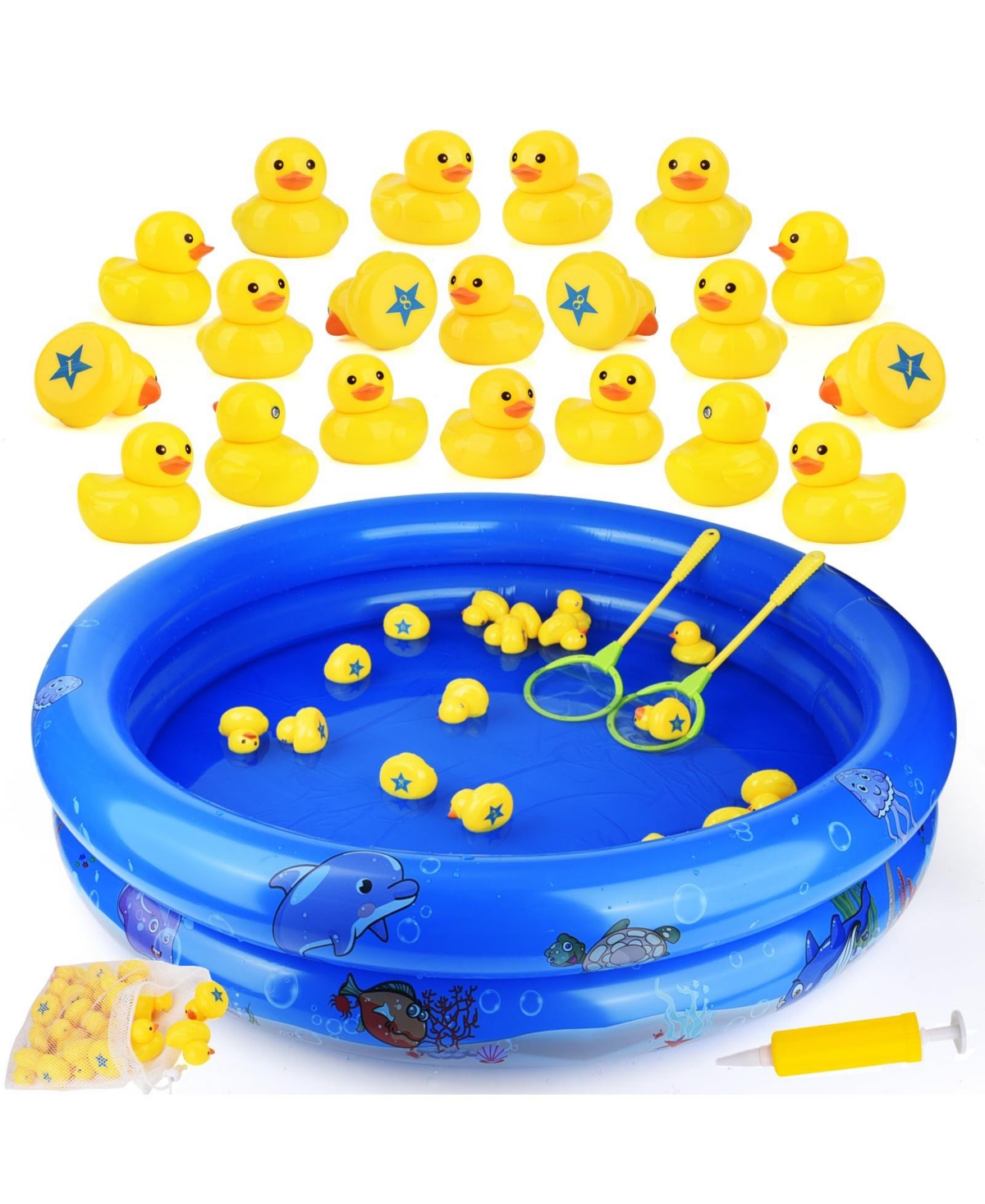 Click here for Gnuadz Duck Matching Game Pool Toy Set - Blue prices