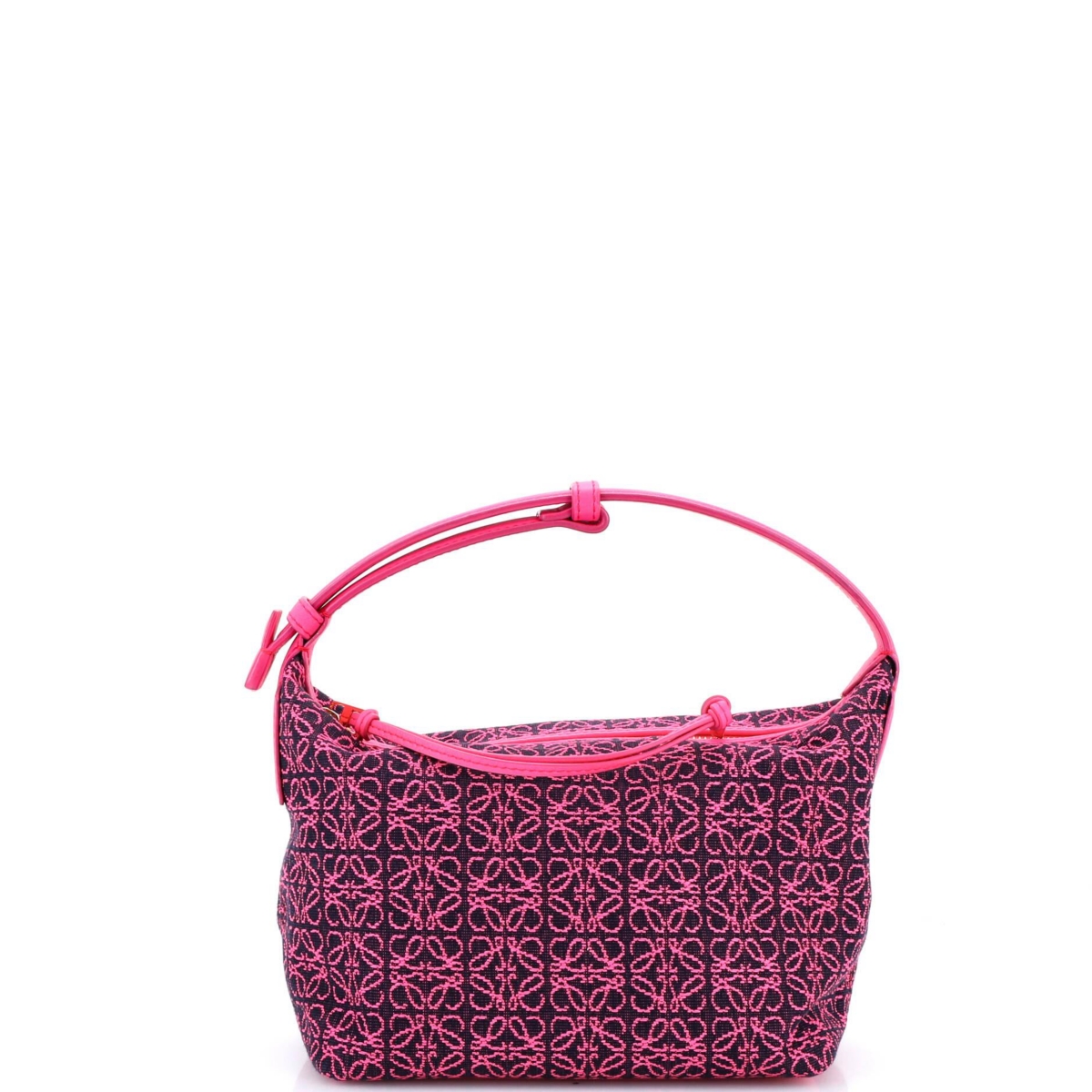 Click here for Pre-Owned Loewe Small Cubi Hobo Anagram Jacquard -... prices