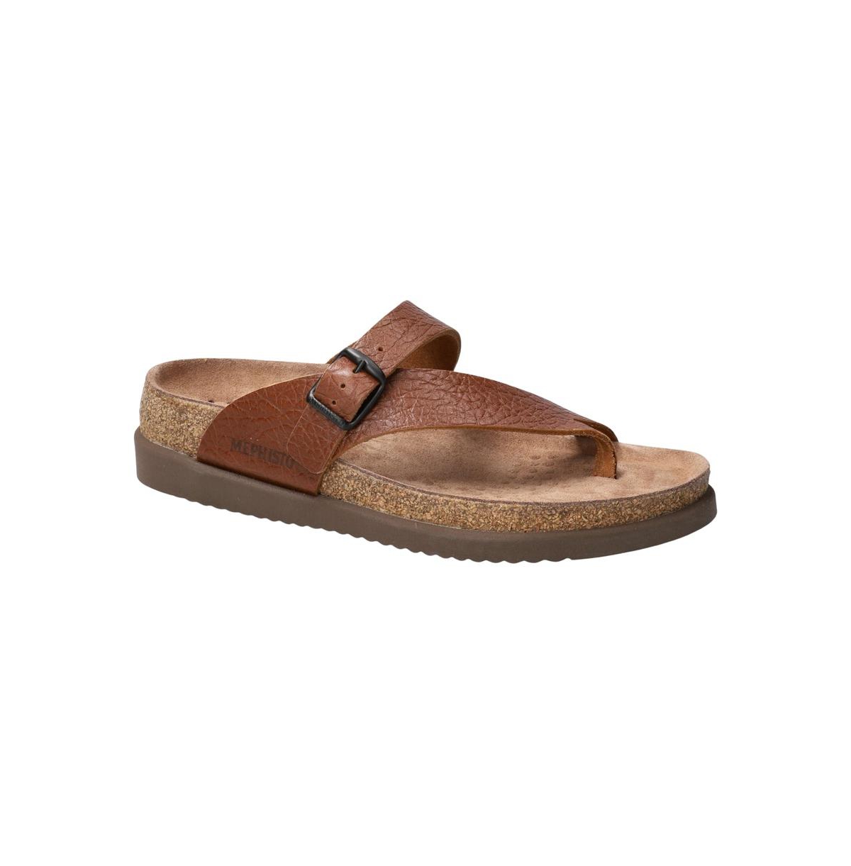 Click here for Mephisto Womens Helen Plus Leather Sandal - Desert prices