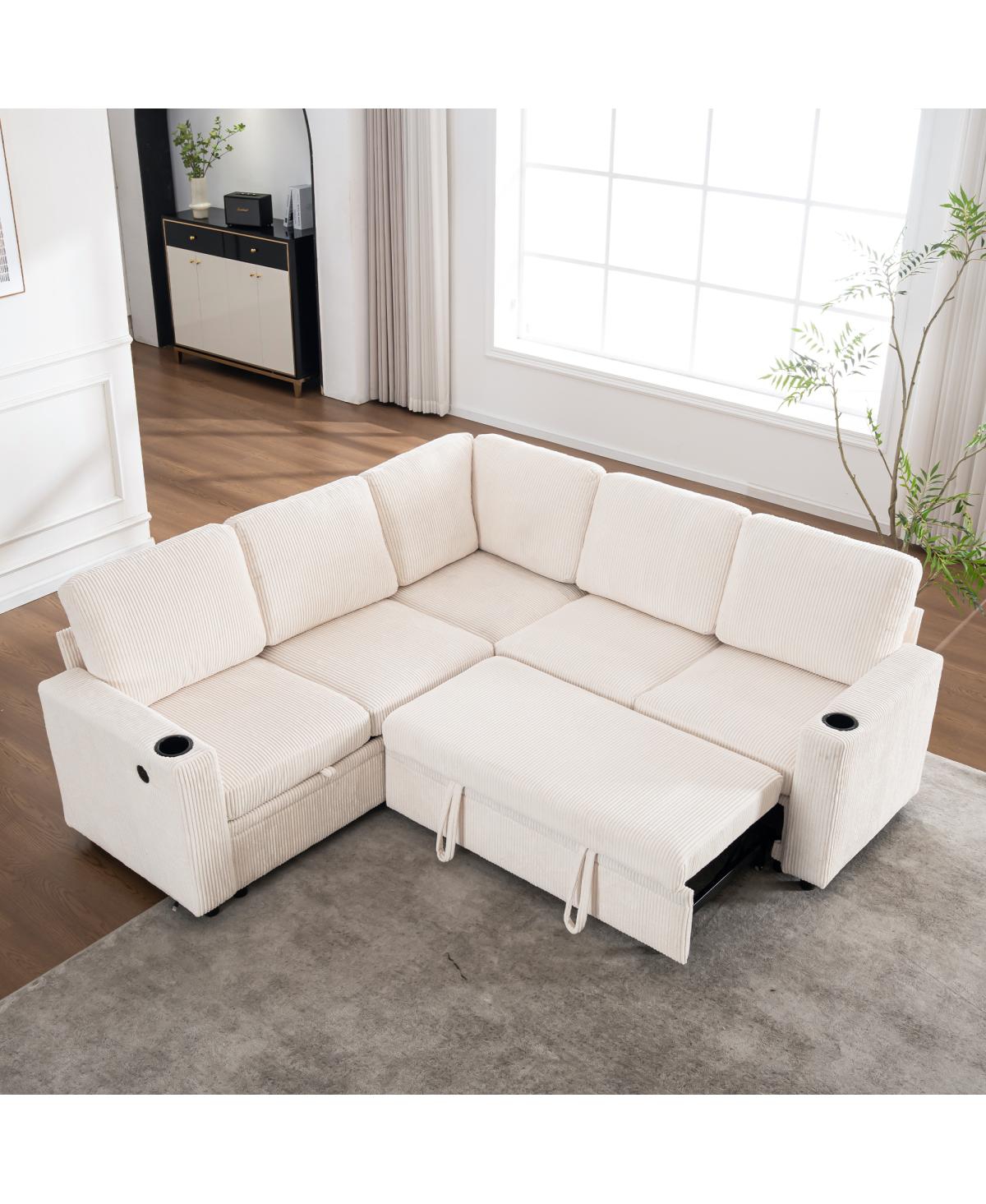 Click here for Streamdale Furniture Modular Sectional Sleeper Sof... prices