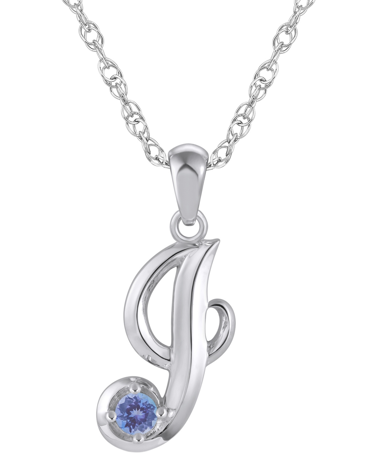 Click here for Macys Ruby (1/6 ct. t.w.) Initial Pendant Necklace... prices