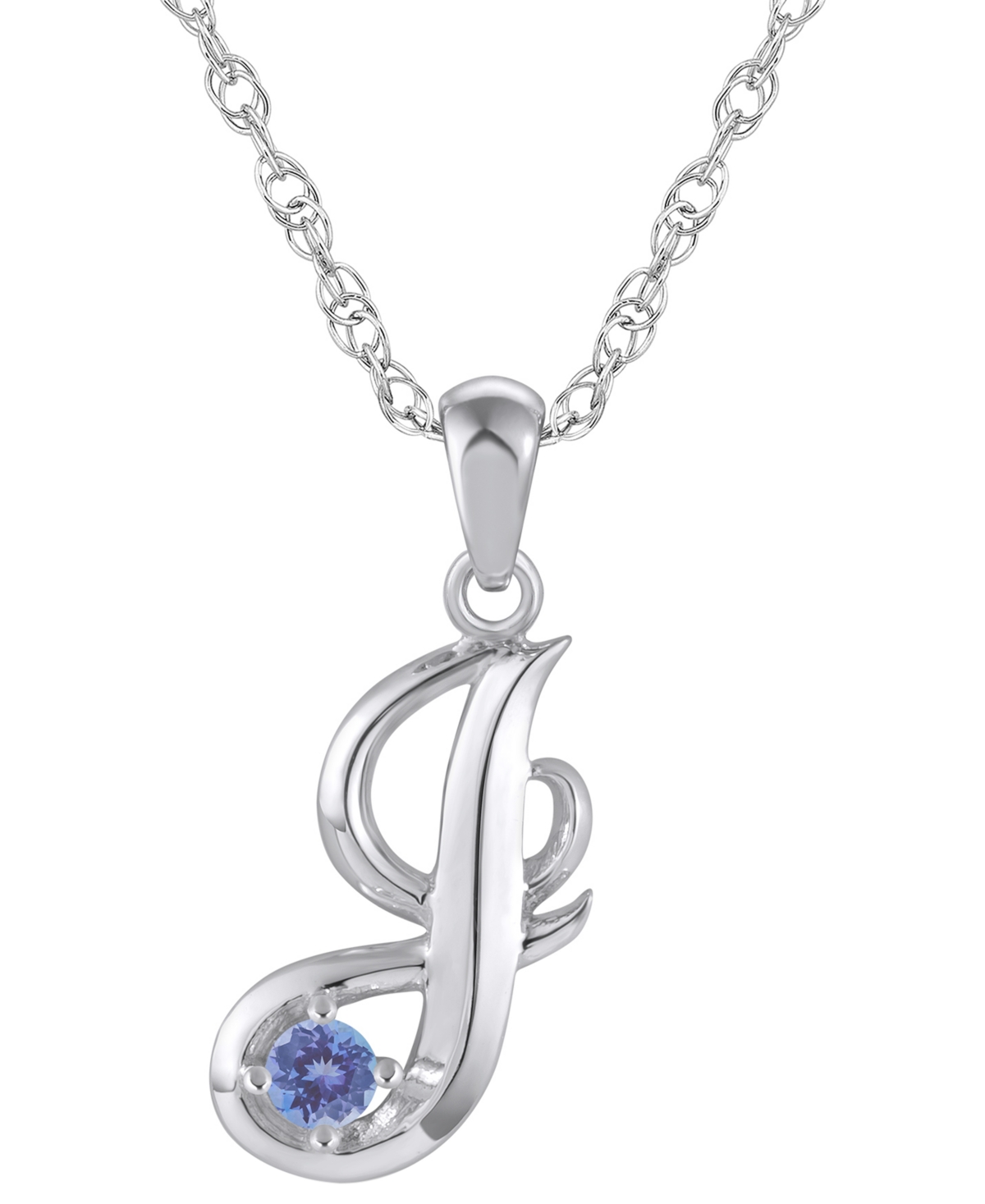 Click here for Macys Ruby (1/6 ct. t.w.) Initial Pendant Necklace... prices