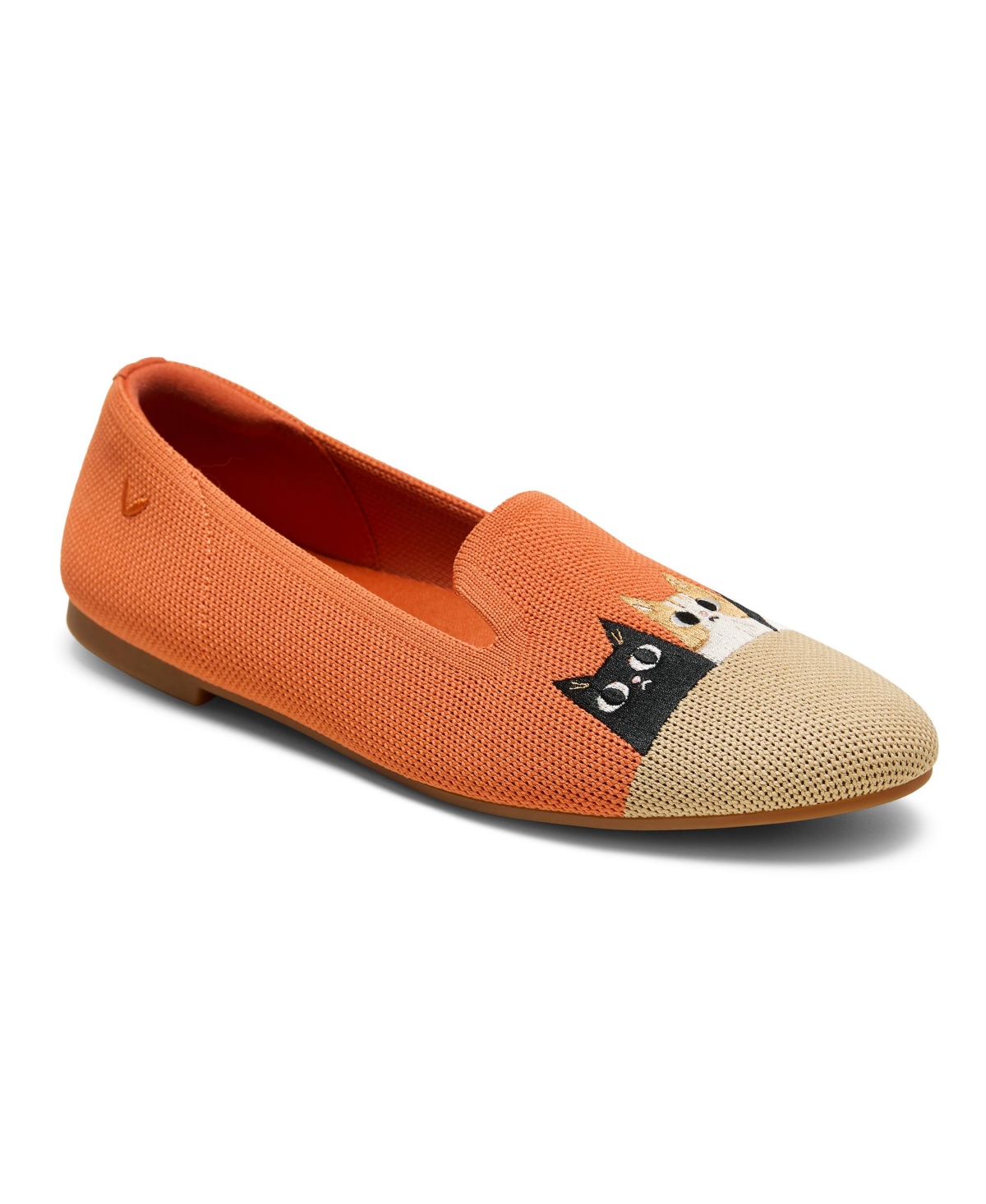 Click here for Vivaia Womens Audrey Round-Toe Slip-On Embroidered... prices