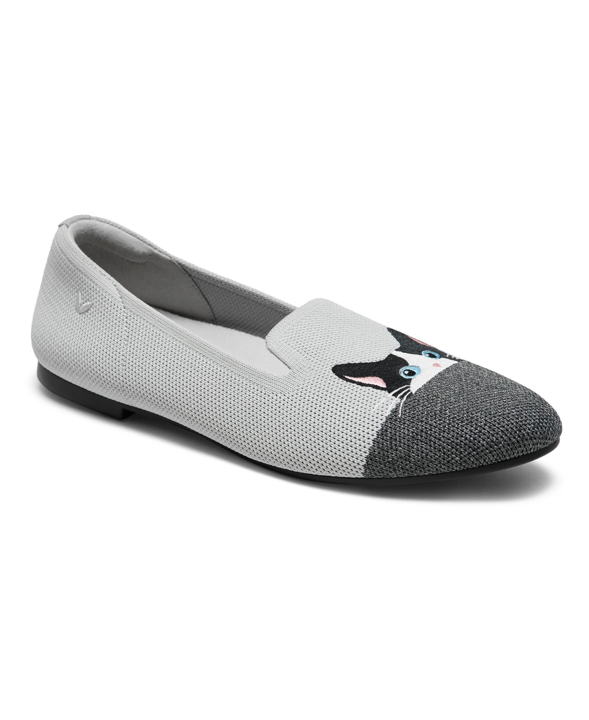 Click here for Vivaia Womens Audrey Round-Toe Slip-On Embroidered... prices