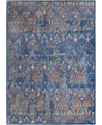 Click here for Nourison Home Ankara Global Anr08 Navy Multi Rug prices