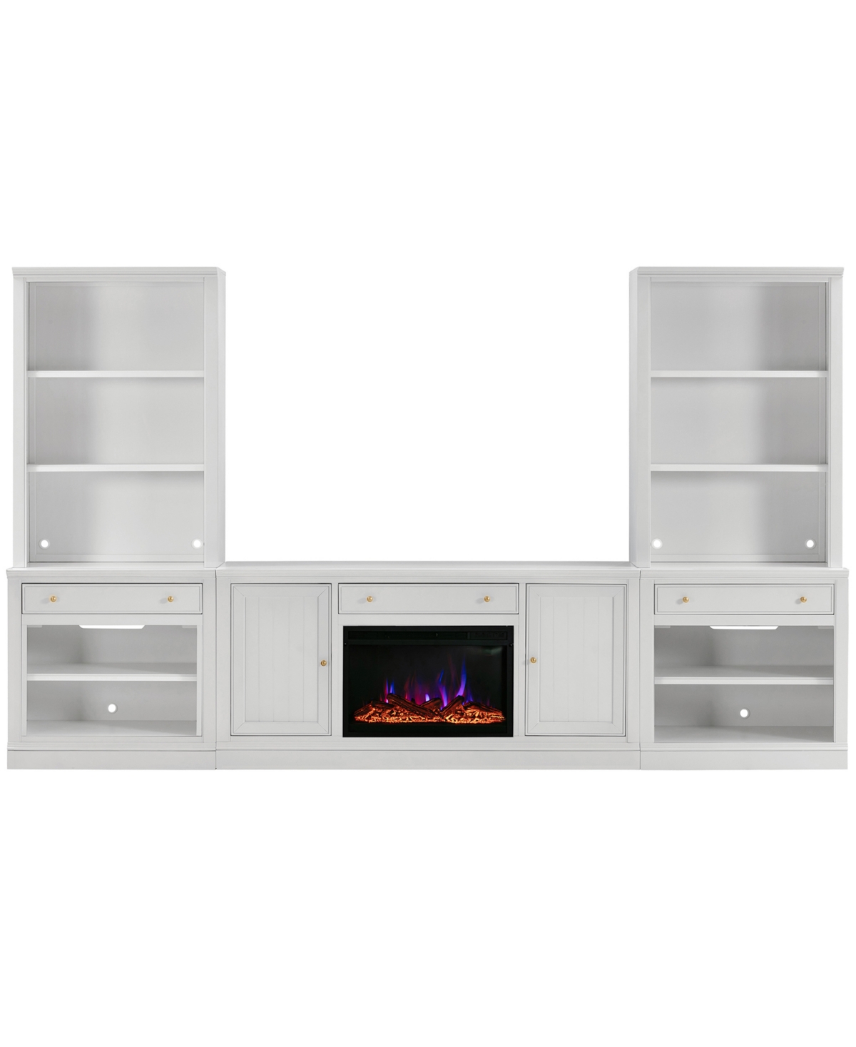 Click here for Amren 65 Wood 2 Door Console with Fireplace and Dr... prices