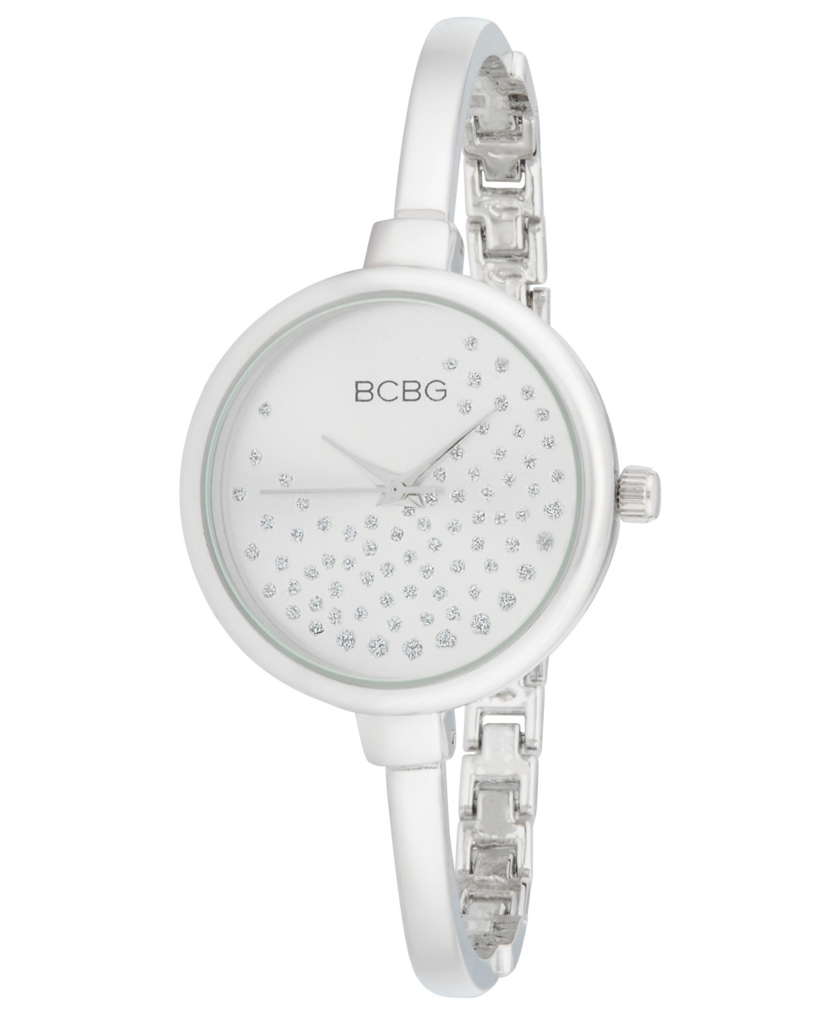 Click here for Bcbg Womens Quartz Round Silver Stainless Steel Wa... prices