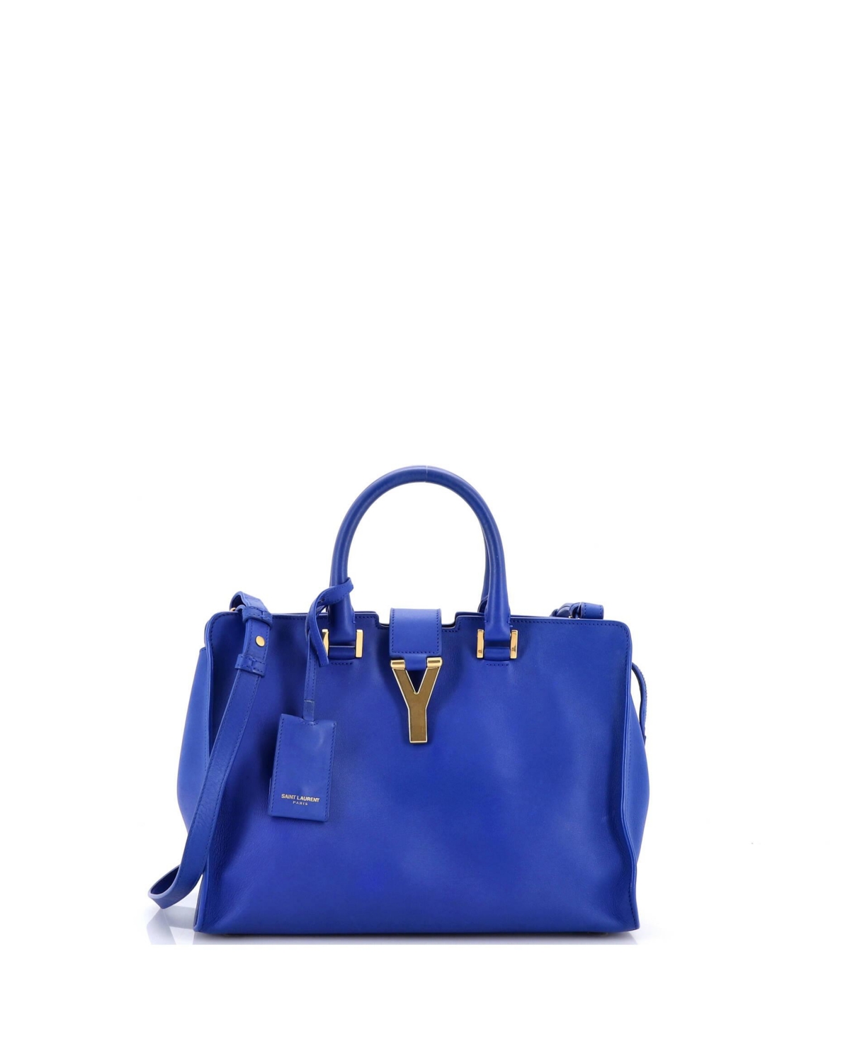 Click here for Pre-Owned Saint Laurent Small Classic Y Cabas Leat... prices