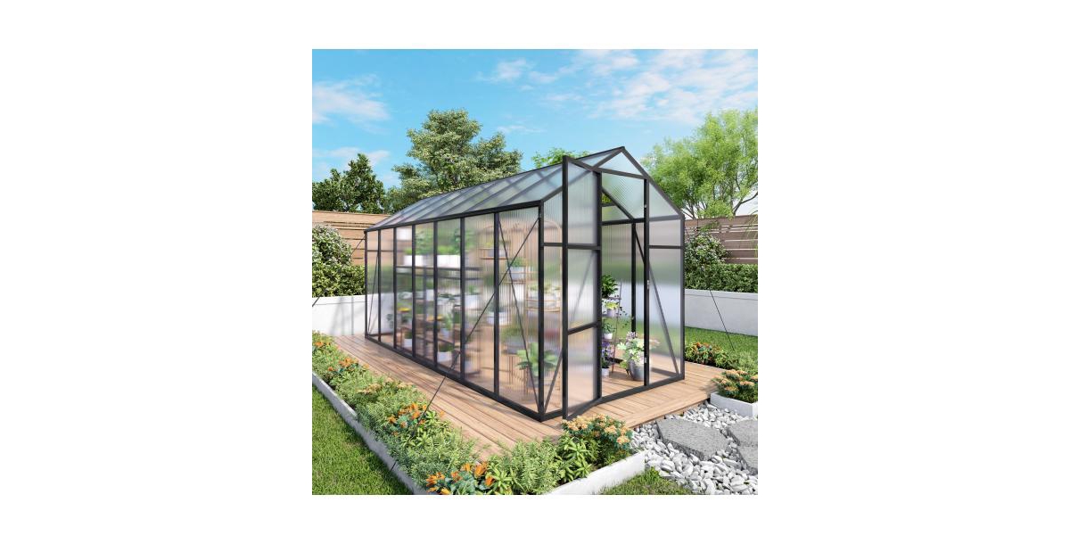 Click here for Lovmor 6.5 Ft Wood Polycarbonate Cold Frame Greenh... prices