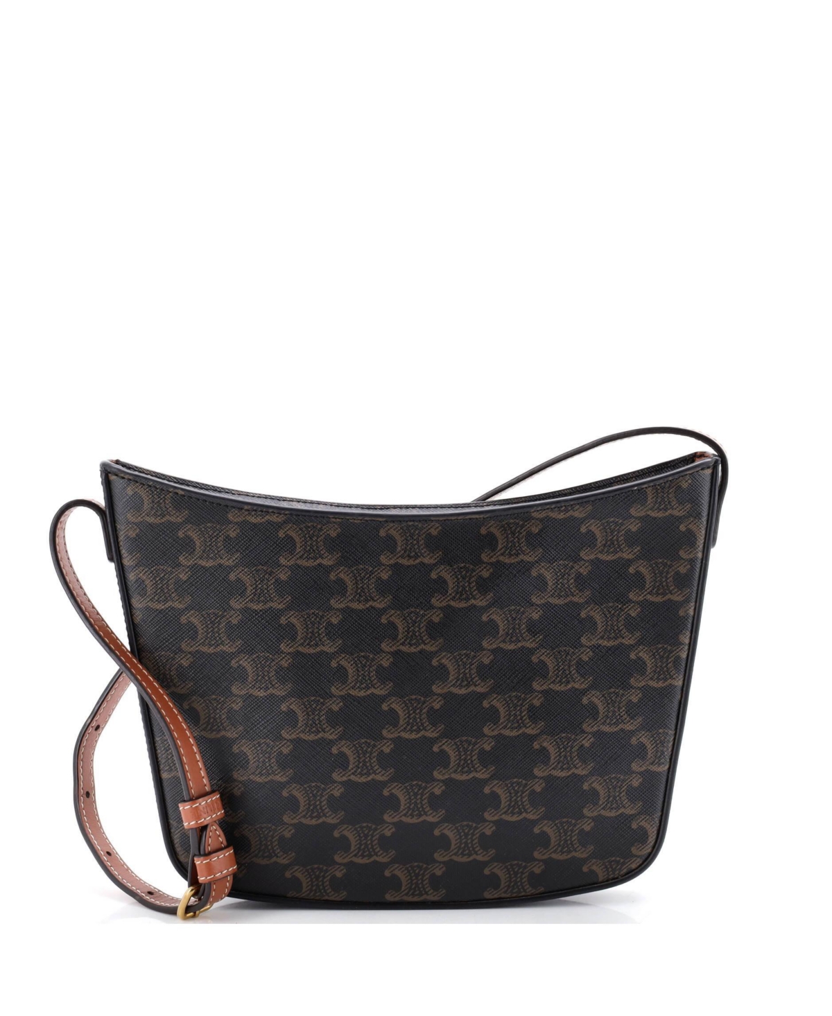 Click here for Pre-Owned Celine Medium Croque Hobo Triomphe Coate... prices