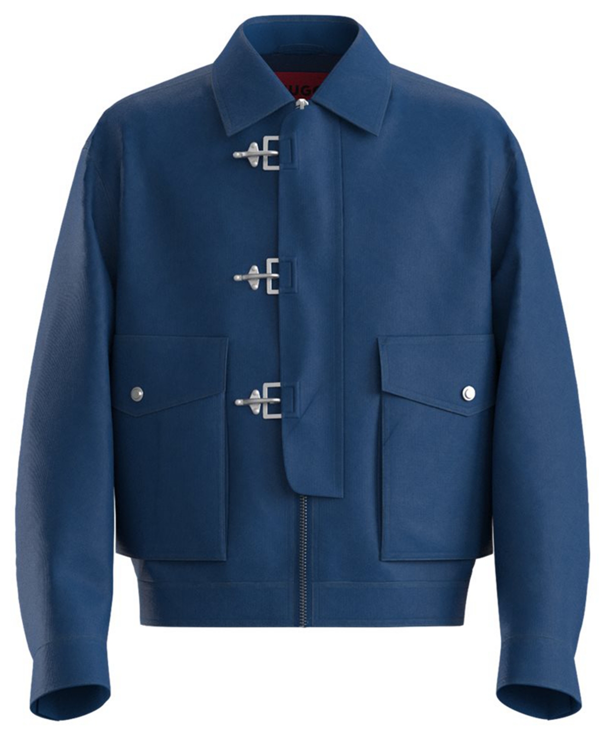 Click here for Hugo Boss Mens Stand Collar Regular-Fit Jacket - O... prices