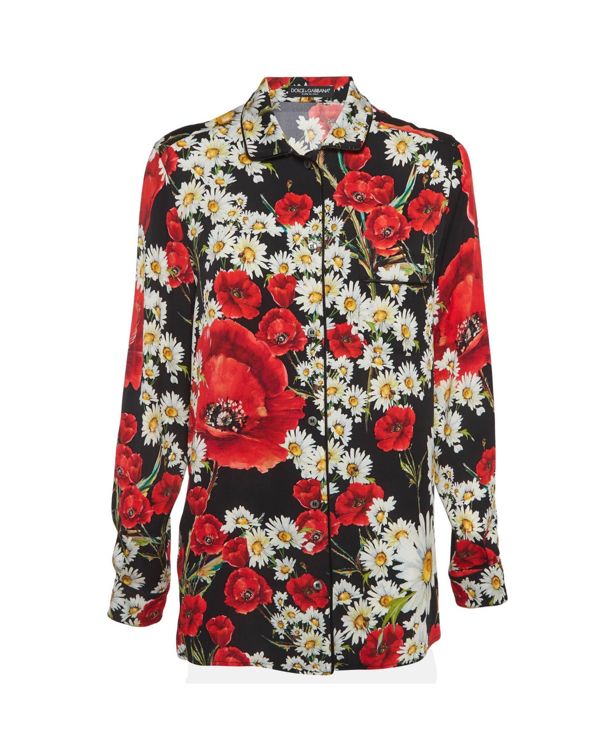 Click here for Pre-Owned Dolce & Gabbana Womens Floral Print Crep... prices