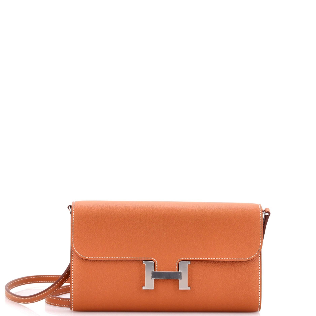 Click here for Pre-Owned HERMES Constance To Go Wallet Evercolor... prices