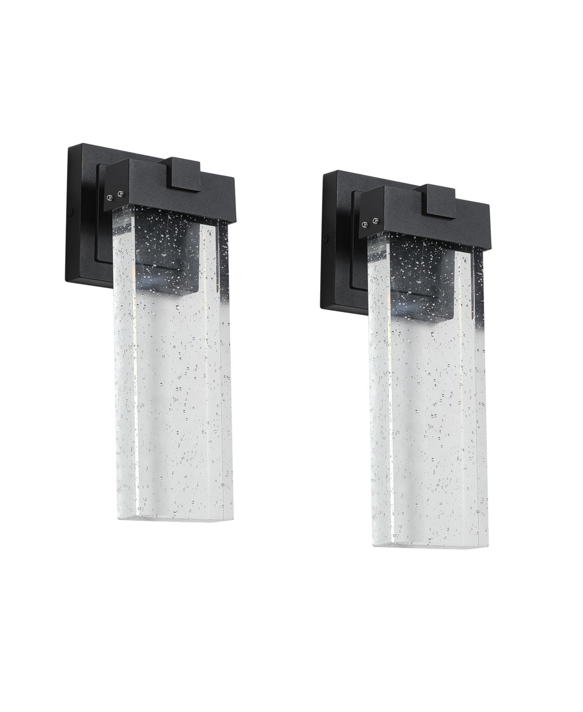 Click here for Clihome 2 Pieces Outdoor Waterproof Transparent Le... prices