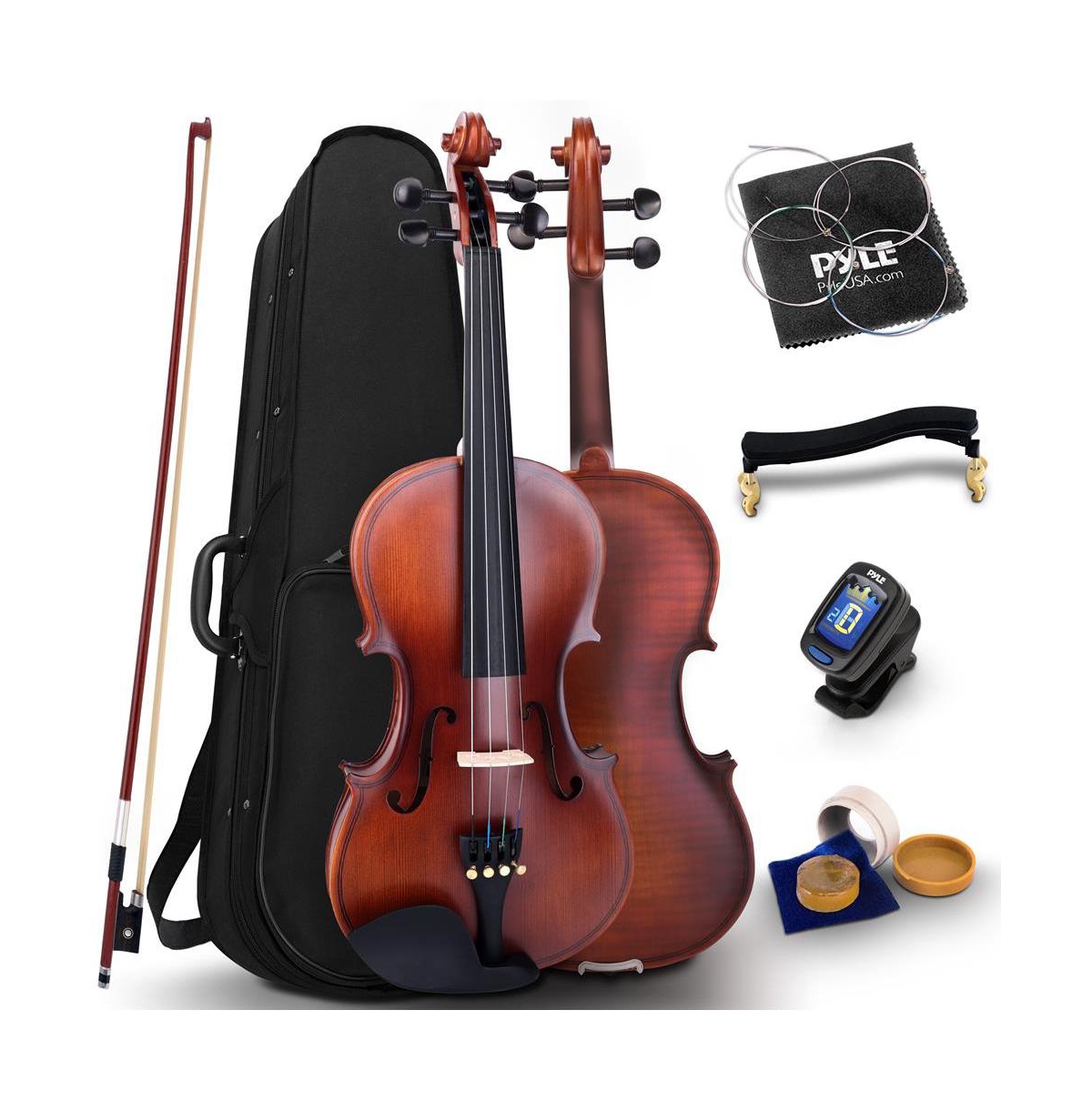 Click here for Pyle 4/4 Student Violin Kit - Plywood Violin with... prices