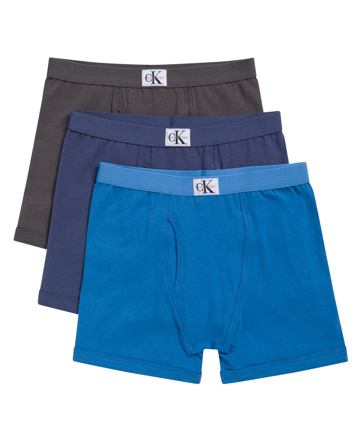 Click here for Calvin Klein Boys 4-16 Boxer Brief  3 Pack - Posei... prices