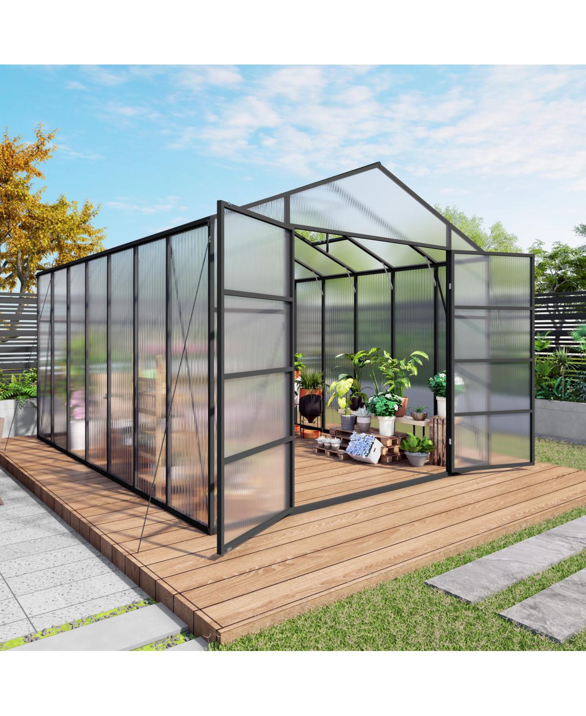 Click here for Streamdale Furniture Windproof Aluminum Greenhouse... prices