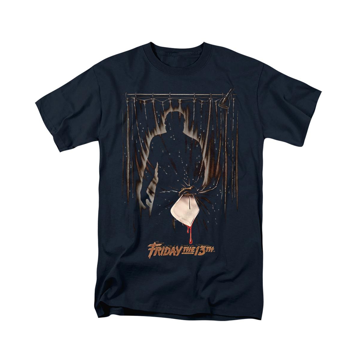 Click here for Friday The 13th Mens Part Poster T-Shirt - Navy prices
