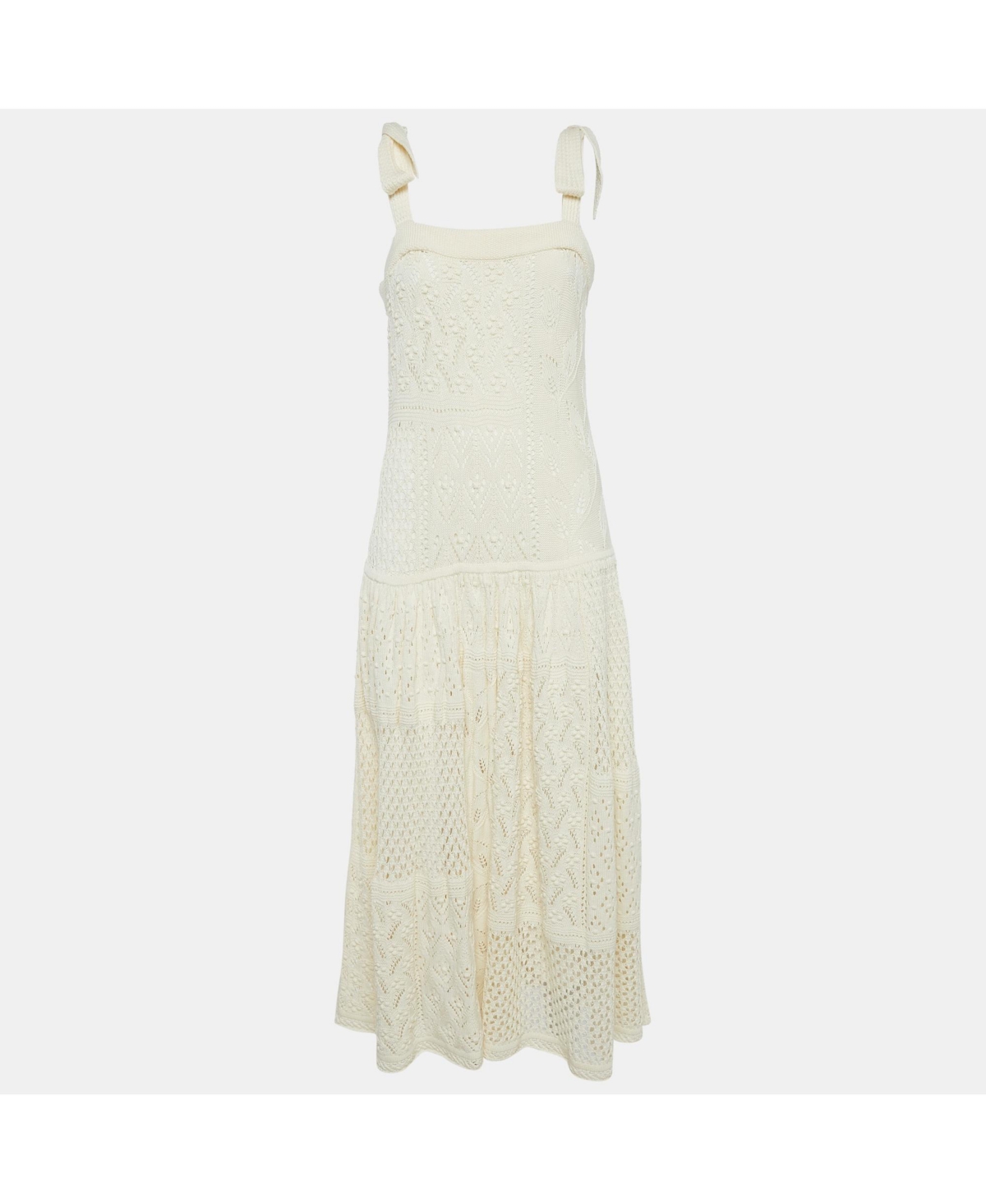 Click here for Pre-Owned Zimmermann Womens Anneke Patchwork Knit... prices