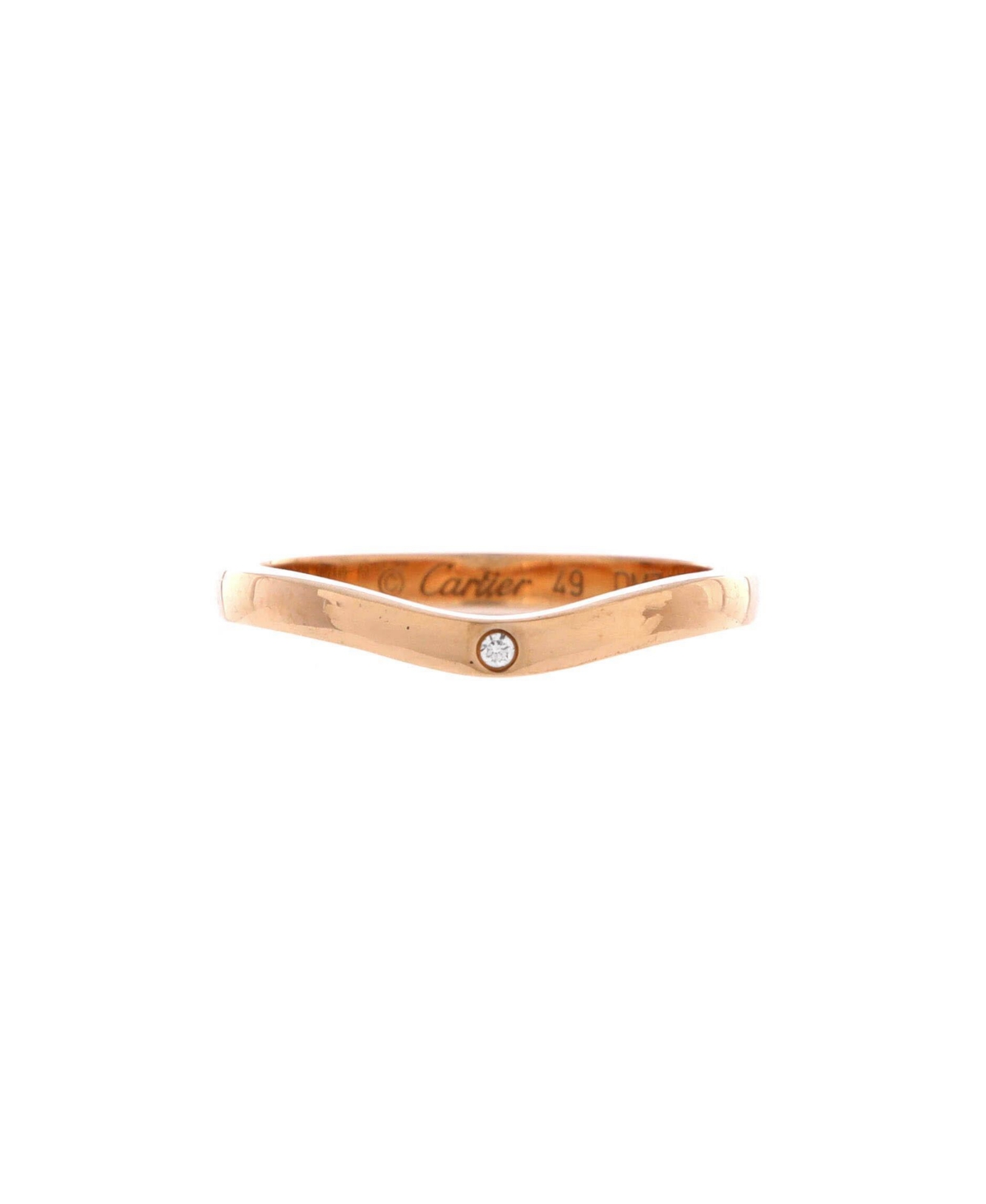 Click here for Pre-Owned Cartier Ballerine Wedding Band - 18k ros... prices