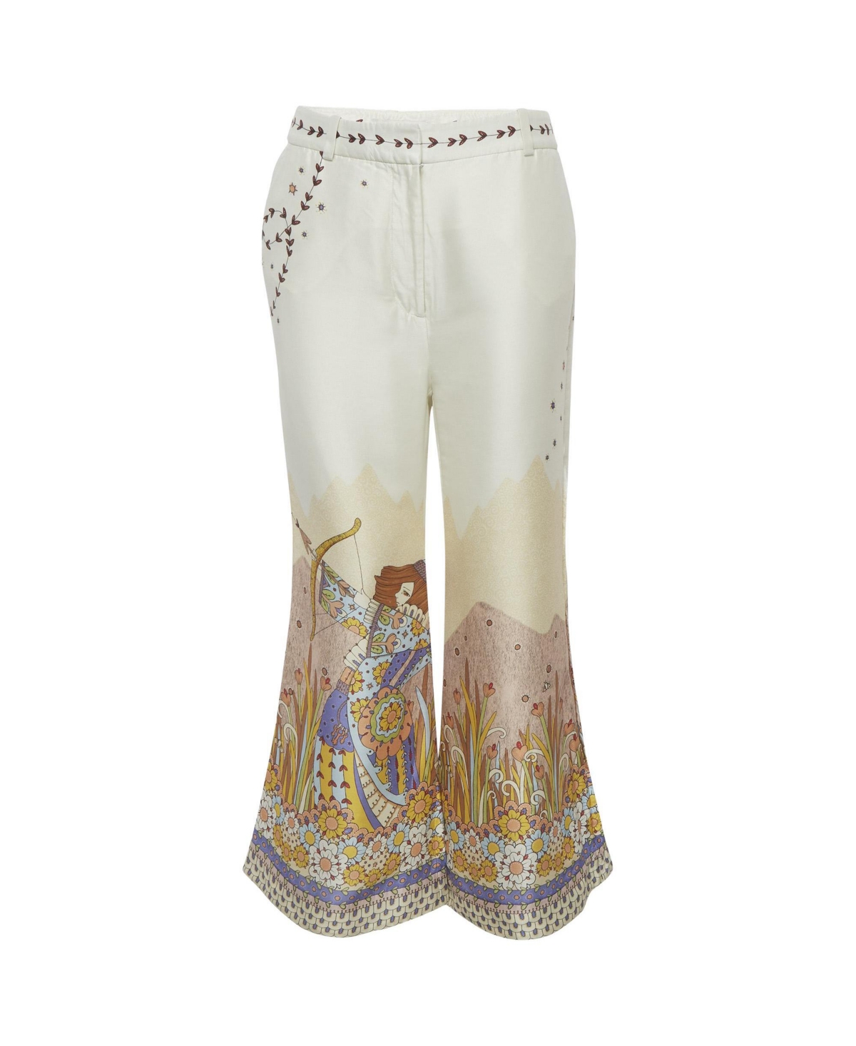Click here for Pre-Owned Zimmermann Womens Printed Silk Crepe De... prices