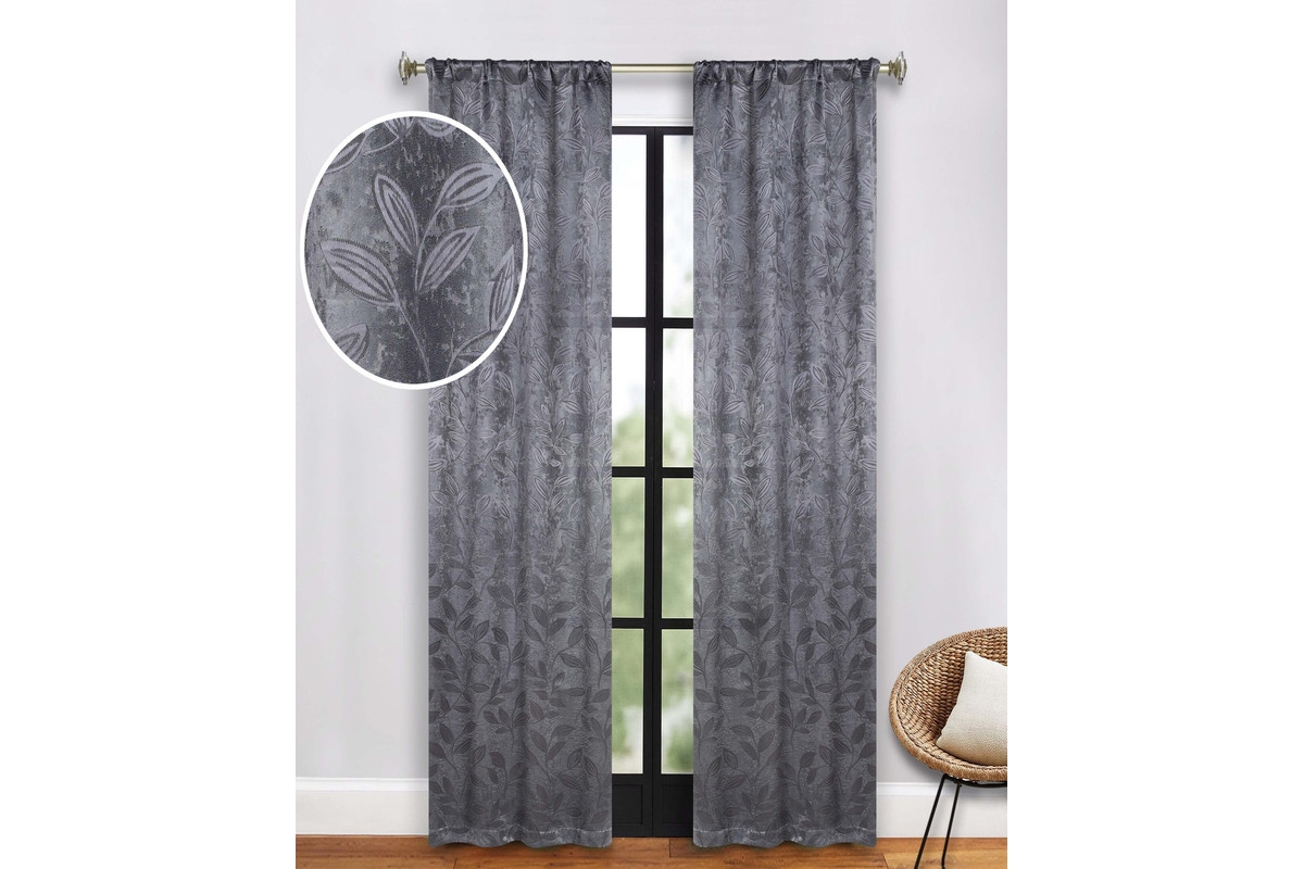 Click here for Superior Leaves Machine Washable Room Darkening Bl... prices