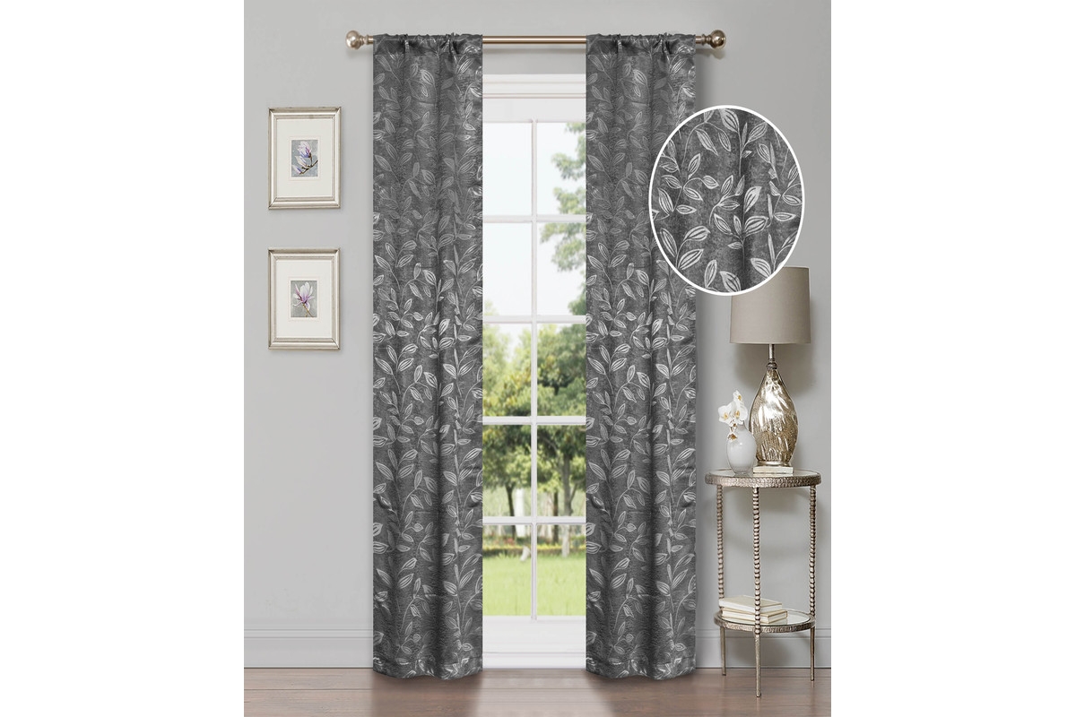 Click here for Superior Leaves Machine Washable Room Darkening Bl... prices